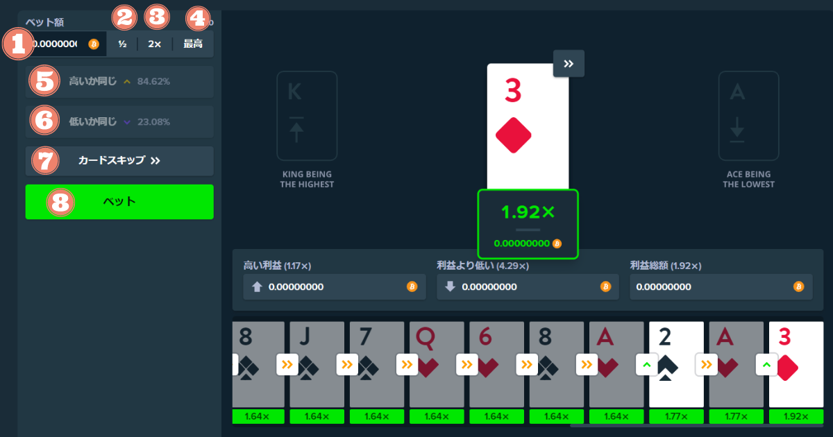 ステークカジノ（Stake）オリジナルゲーム『HILO』を完全攻略！基本情報や遊び方も解説 | ステークカジノ攻略サイト